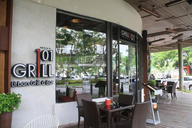 รีวิวร้าน Grill 101 Urban Grill & Bar - อาหารฟิวชั่น สเต็กใน จรเข้บัว ...